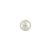 STUDEX Sensitive White Pearl Stud Earrings 4mm | Hypoallergenic and Nickel Safe for Sensitive Ears | Gold Plated Posts | High Fashion Earrings for Women and Men-PR-674-S