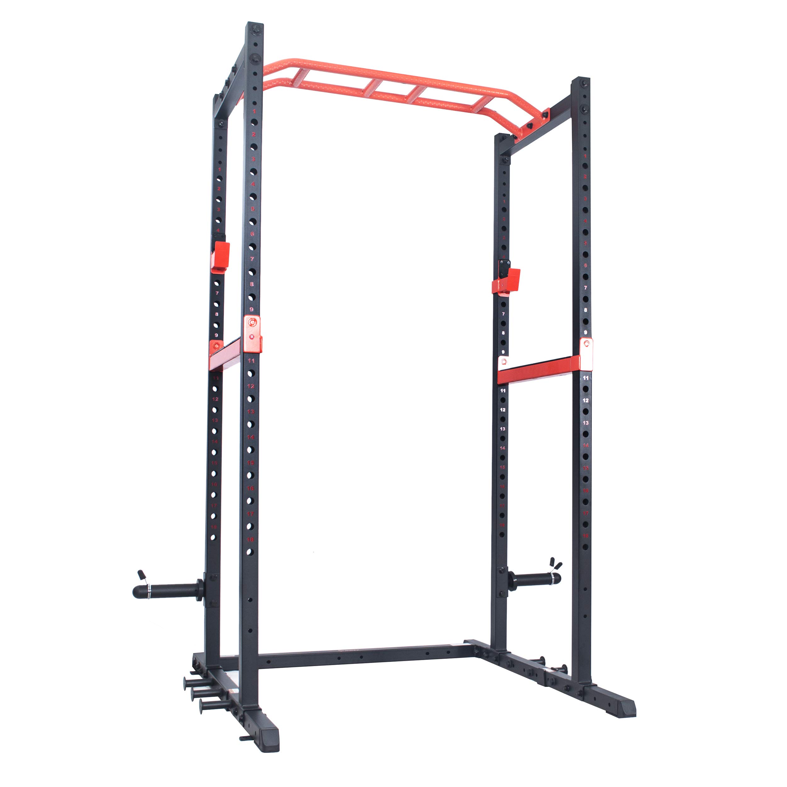 Sunny Health & Fitness Power Zone Strength Rack Power Cage - SF-XF9925, black
