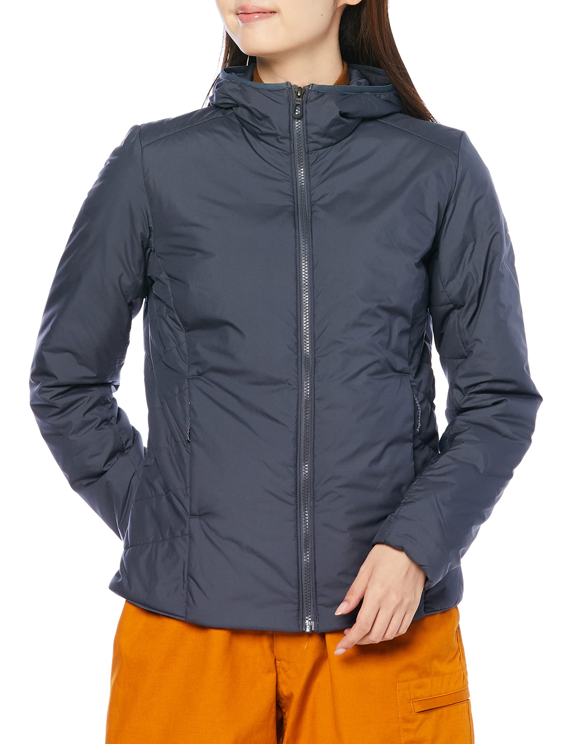 Salomon Women's Standard OUTRACK Insulated Hoodie, Ebony, XL