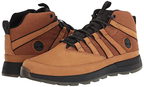 Timberland Men's Euro Trekker Hiking Boot, Wheat Nubuck, 10