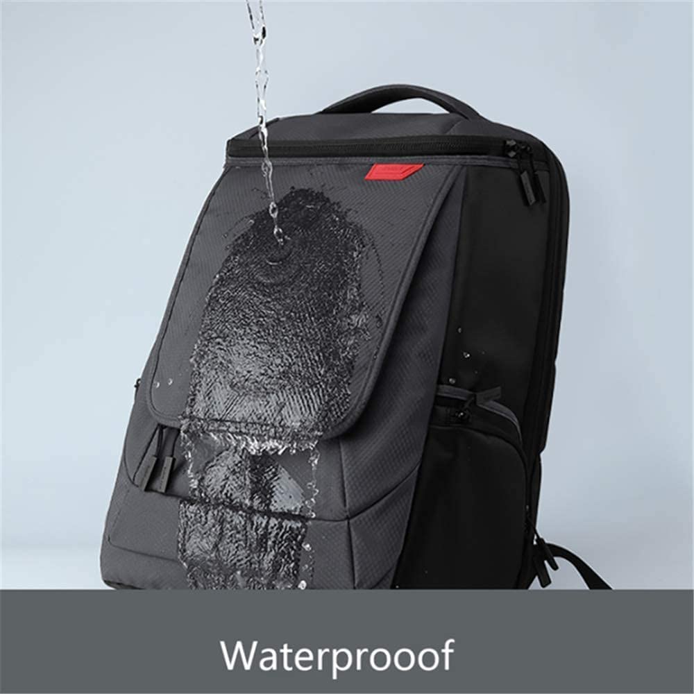 U/R Fenmaru Waterproof Game Backpack Travel Carrying Case Storage Bag for Sony PS5 Game Console (Black)