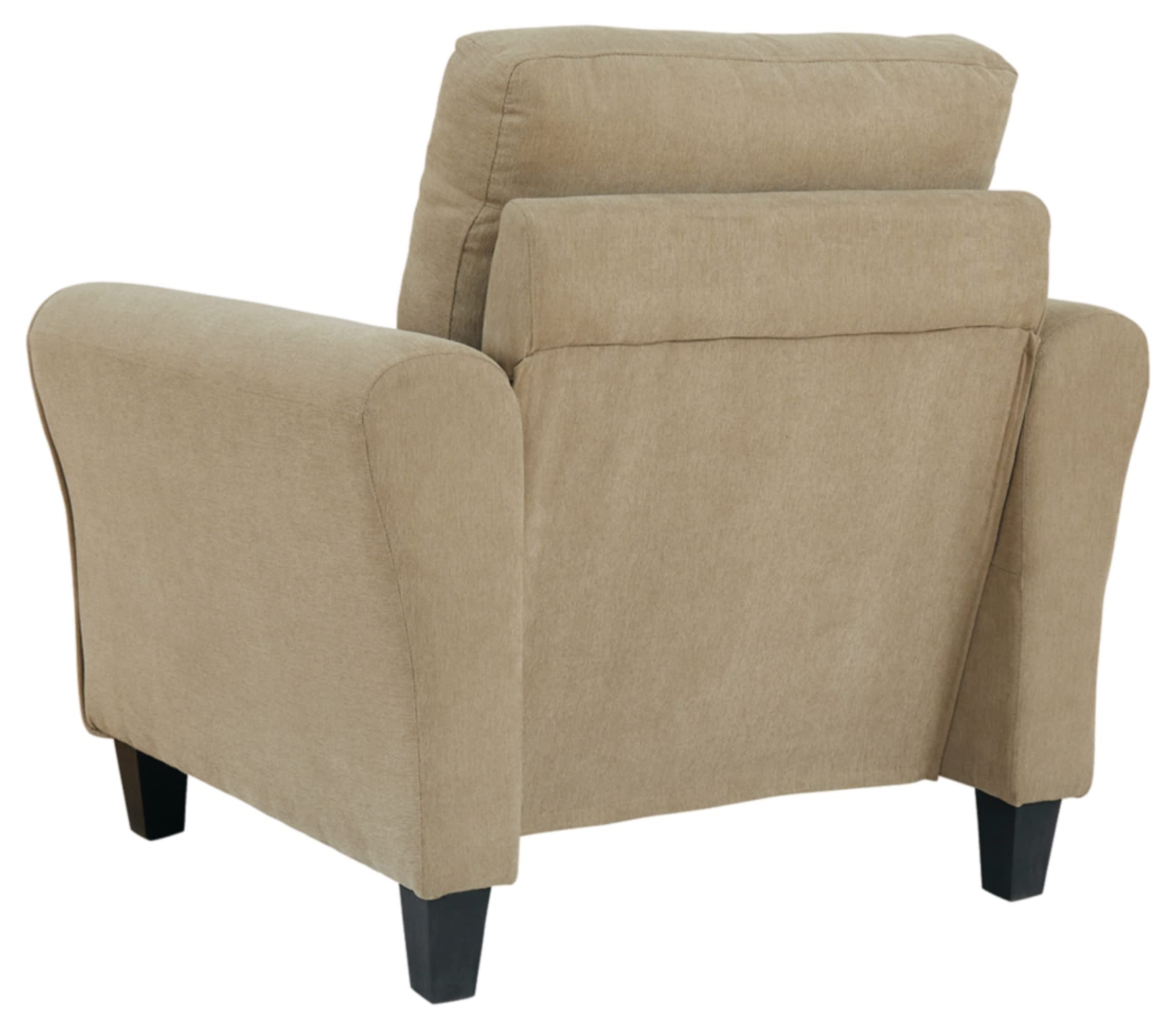 Signature Design by Ashley Carten Traditional Cushioned Chair, Beige