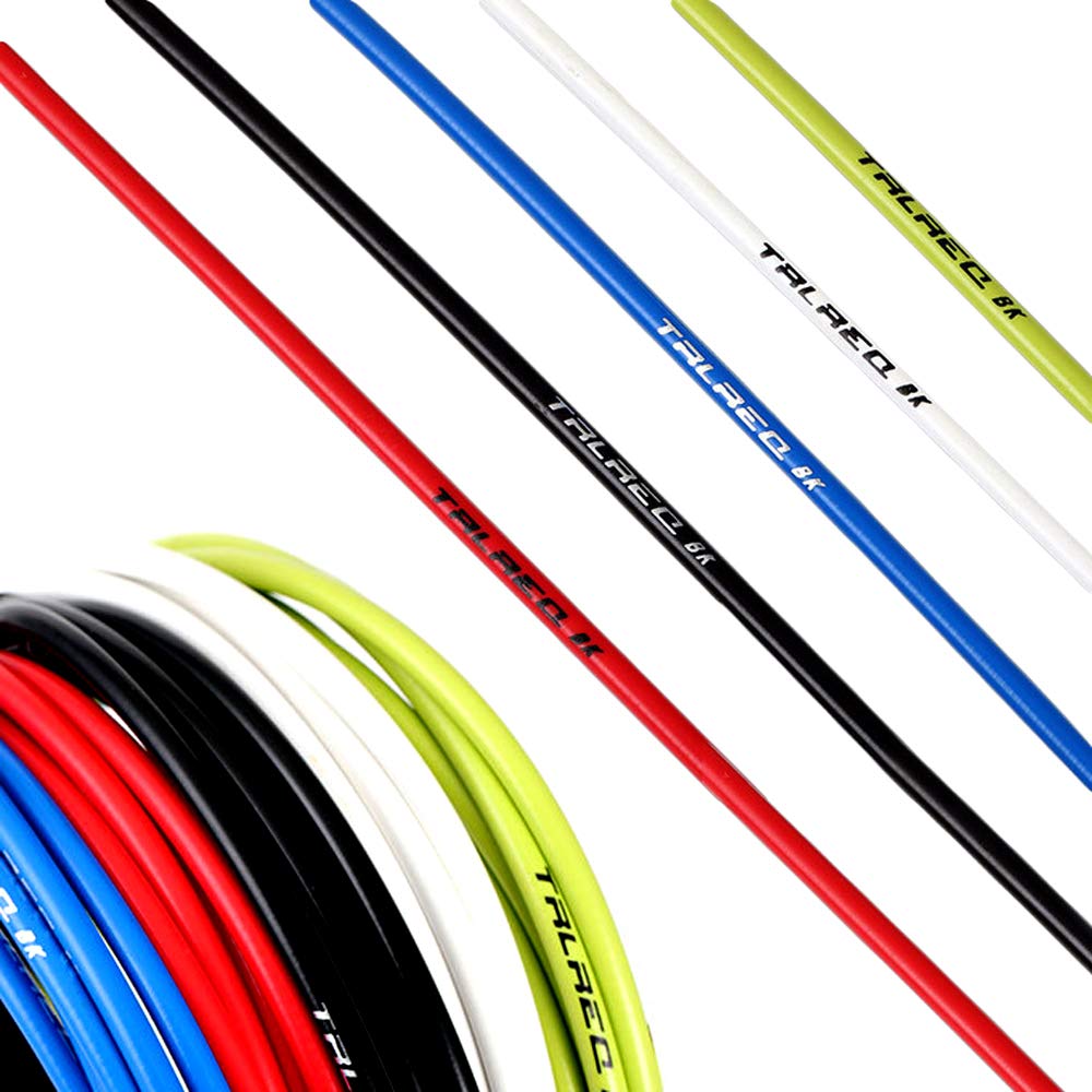 TRLREQ Universal Bicycle Shifter Cable Housing Set for Shimano Sram Derailleur/MTB Road Bike (Black)