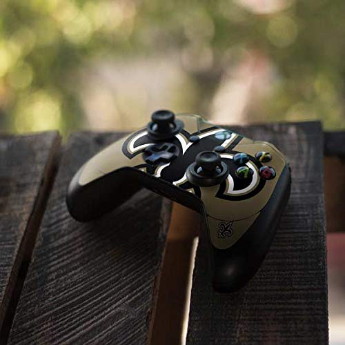 Skinit Decal Gaming Skin compatible with Xbox One Elite Controller - Officially Licensed NFL New Orleans Saints Large Logo Design