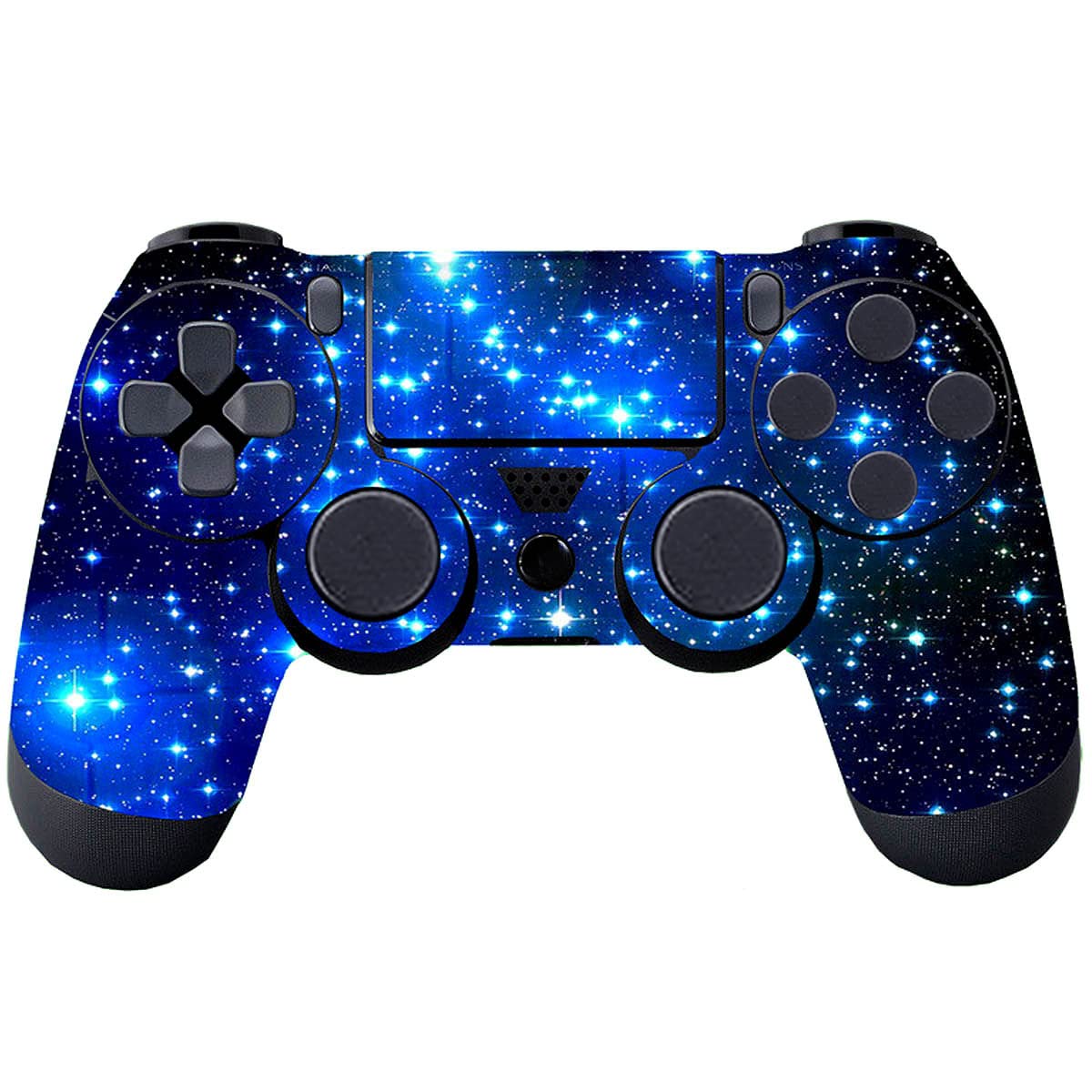 SubClap 4 Packs PS4 Controller Skin, Vinyl Decal Sticker Cover for Playstation 4 Wireless Controller (Shing Blue)