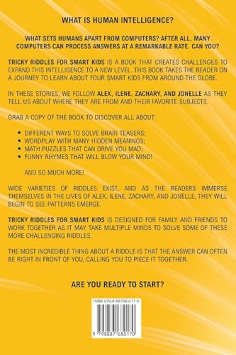Tricky Riddles for Smart Kids: 333 Difficult But Fun Riddles And Brain Teasers For Kids And Families (Age 8-12)