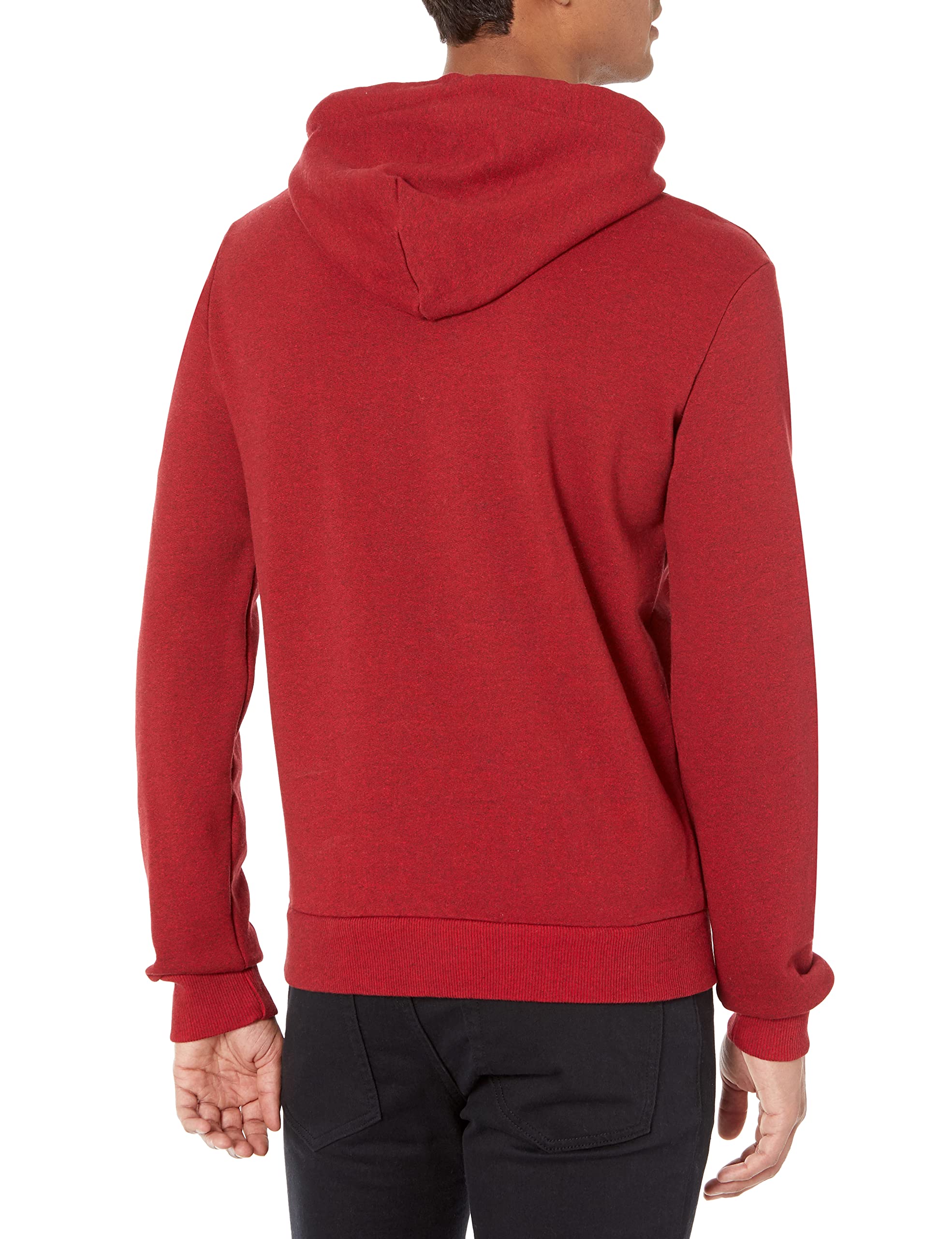 Superdry Men's CL Outdoors Hood, Rouge Red Grit, 2XL