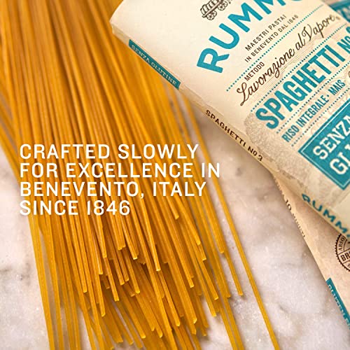 Rummo Italian Pasta GF Spaghetti No.3, Always Al Dente, Certified Gluten-Free (12 Ounce Each)