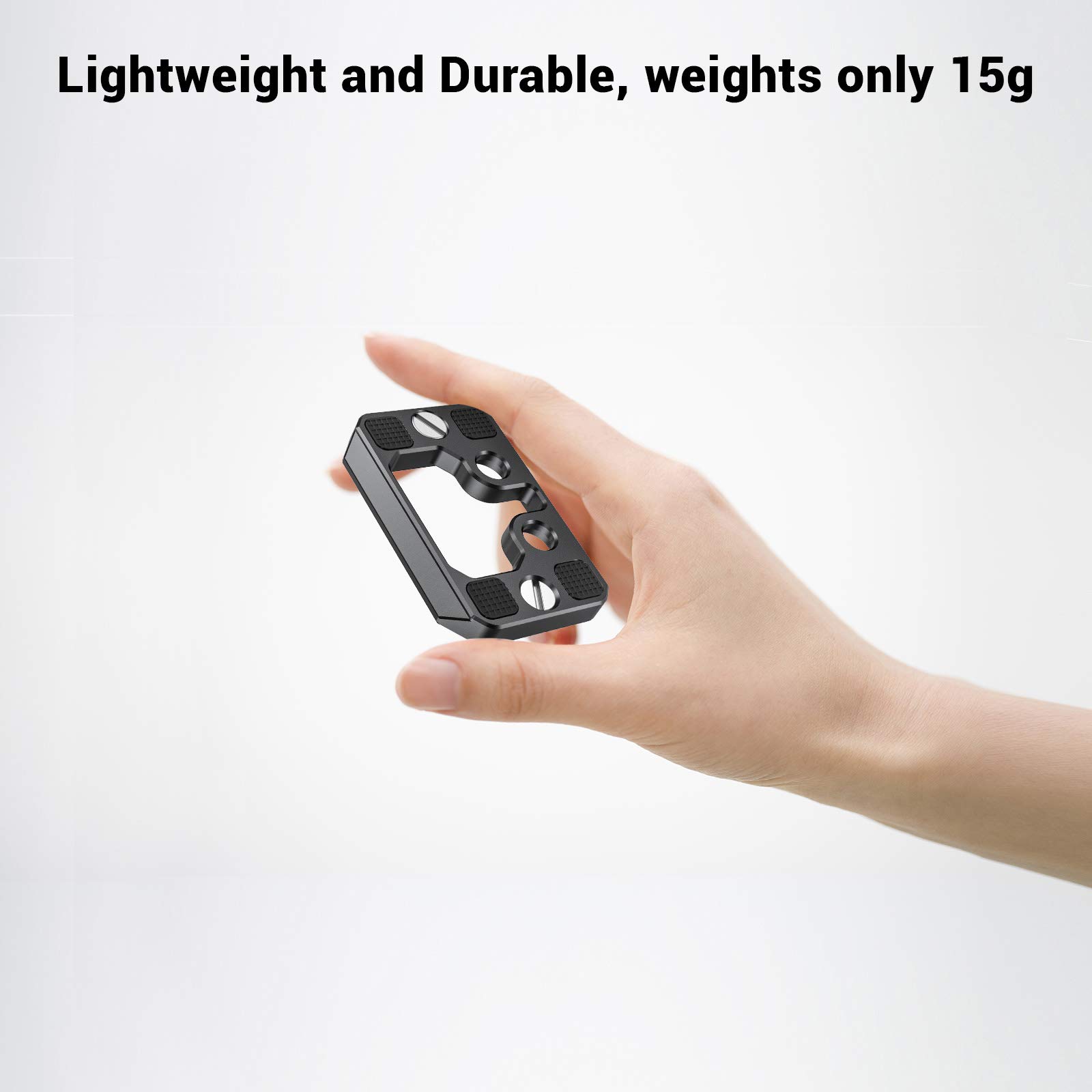 SMALLRIG Camera Quick Release Plate Adapter for Arca-Swiss Standard Compatible with SmallRig Cage - APU2389