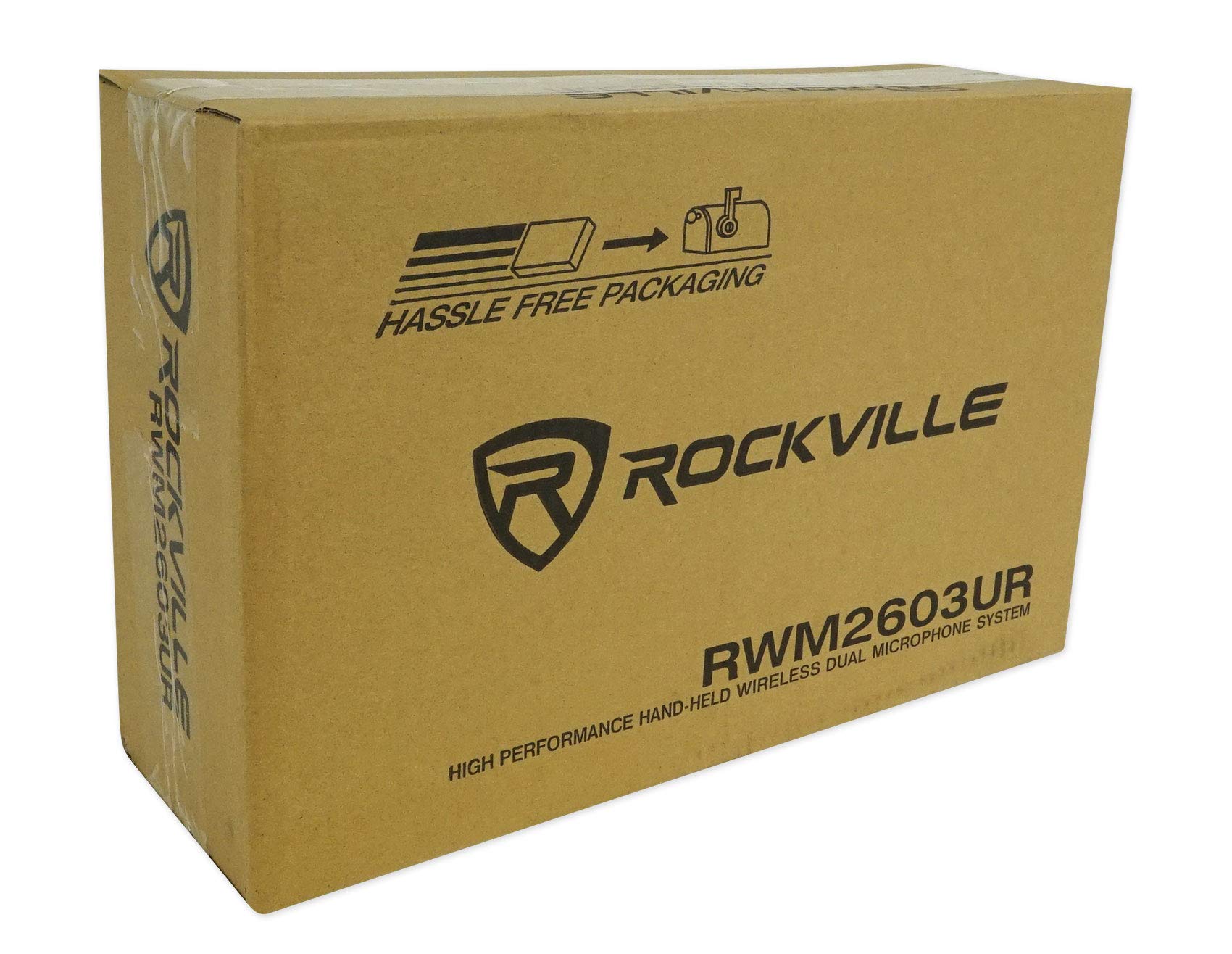 RockvilIe RWM2603UR Dual Rechargeable Microphones For Church Sound Systems