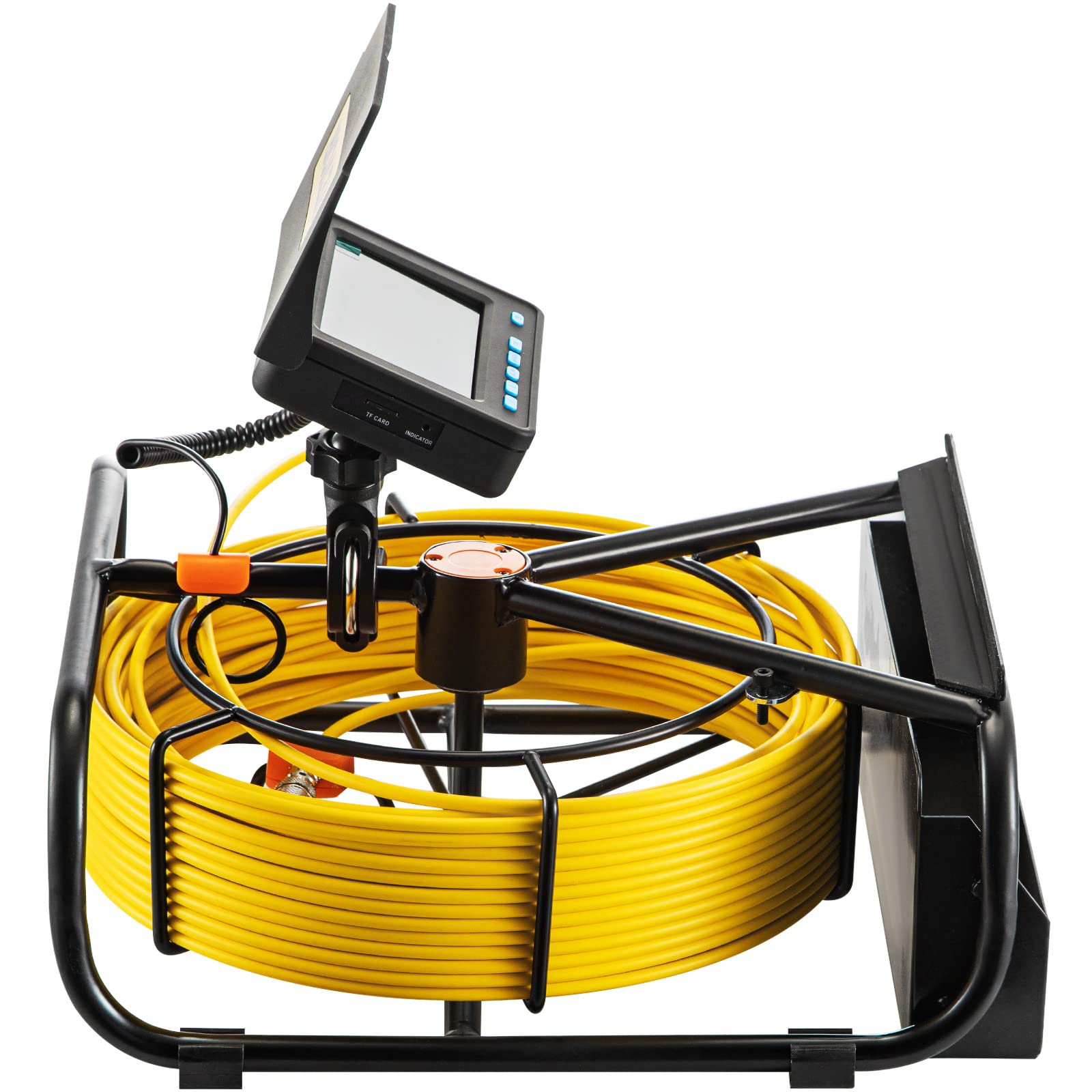 VEVOR Sewer Camera, 66ft/20M 4.3" Pipe Drain Inspection Camera with DVR Function & Snake Cable, Waterproof IP68 Borescope w/LED Lights, Industrial Endoscope for Home Wall Duct Drain Pipe Plumbing