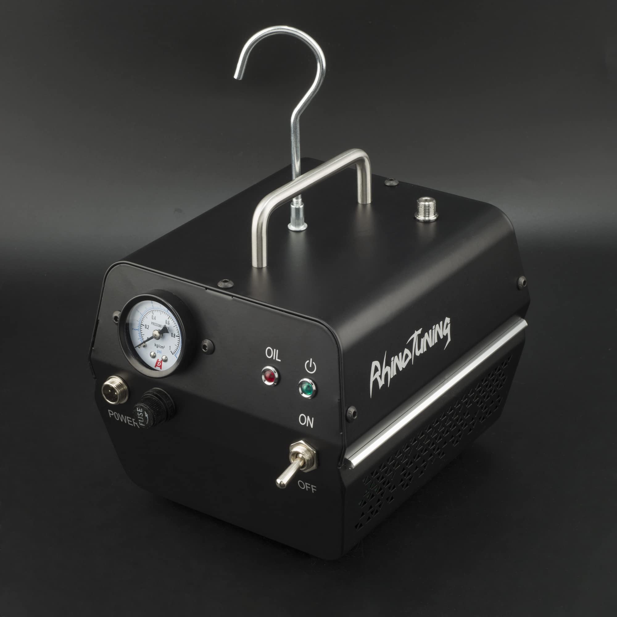 Rhinotuning Automotive Smoke Machine Car Pipe Leakage Diagnostic Tester 12V Built-in-Pump Vac-Leak Hunter for Motorcycle Car Truck