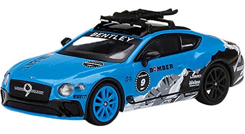 TRUE SCALE miniatures Bentley Continental GT #9 Catie Munnings GP Ice Race (2020) Limited Edition to 1800 Pieces 1/64 Diecast Model Car by True Scale Miniatures MGT00247