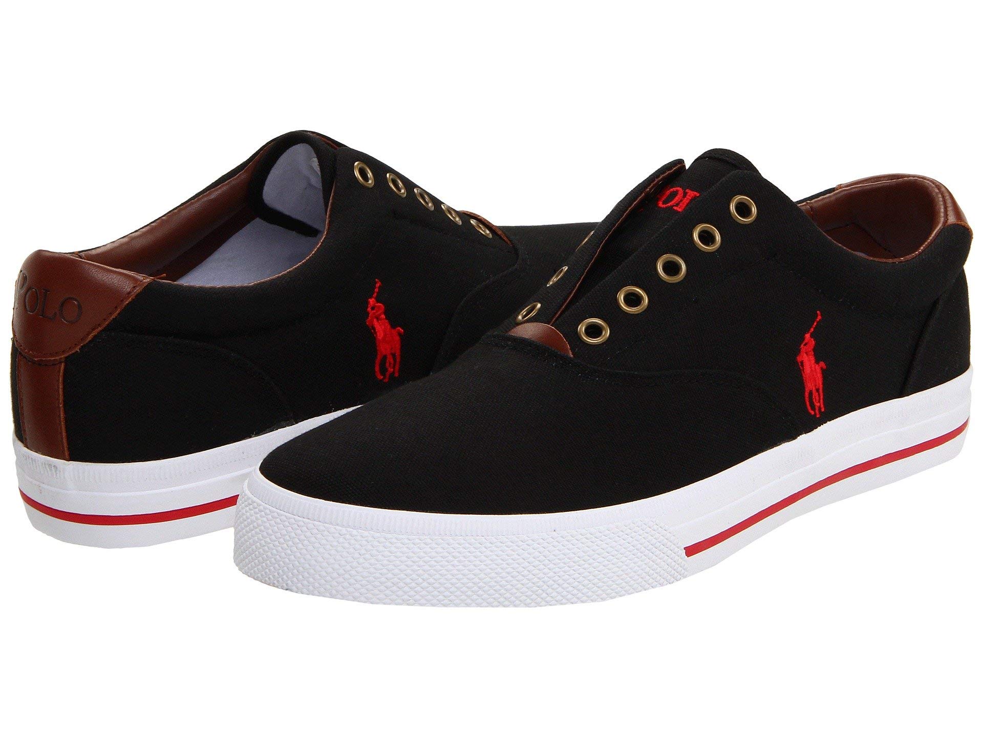 Polo Ralph Lauren Men's Vito, Black, 8.5 D US
