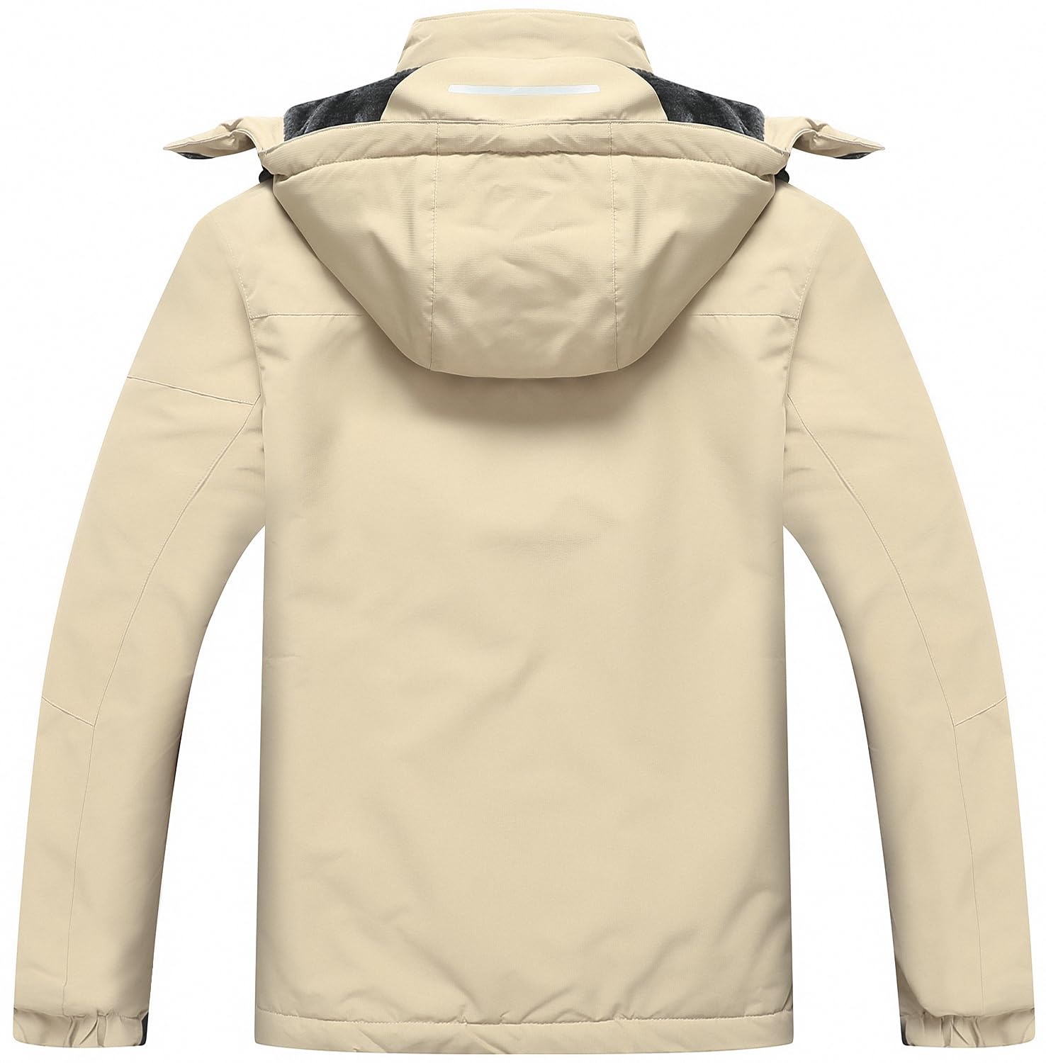 SUOKENI Men's Waterproof Ski Jacket Warm Winter Snow Coat Hooded Raincoat