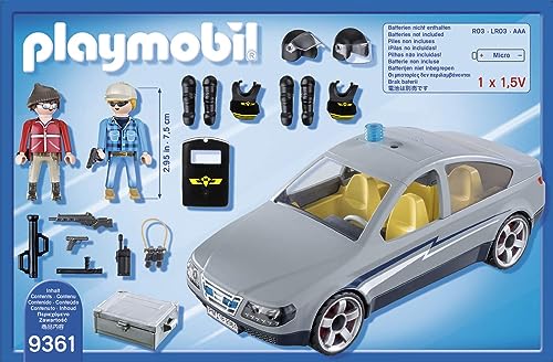 Playmobil Tactical Unit Undercover Car, Multicolor