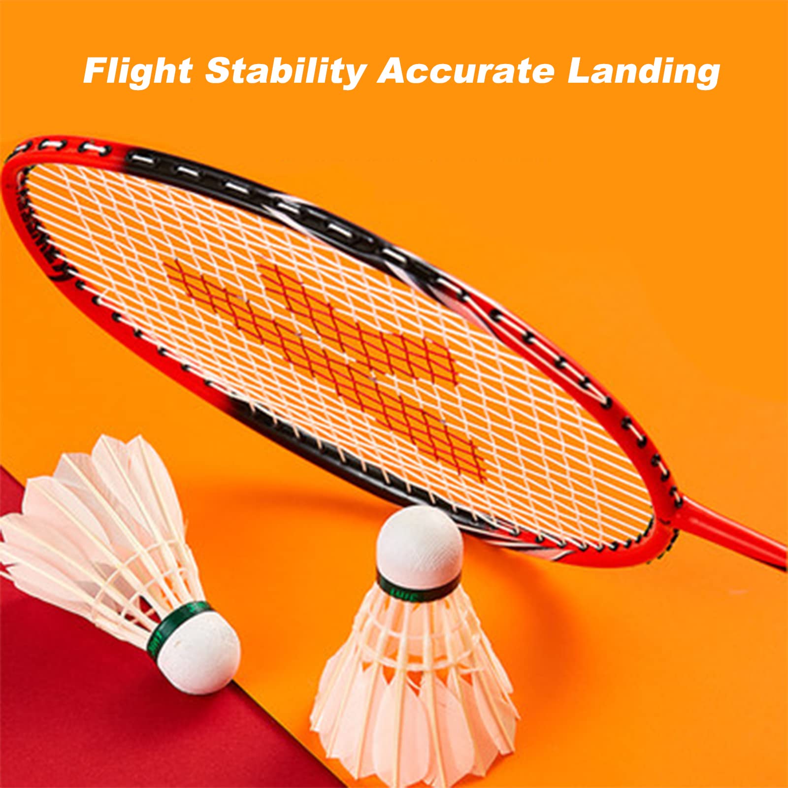 vicleo Badminton Birdies Shuttlecocks 12 Pack,3 in 1 Technology with Durable & Stable,Kawasaki Badminton King Kong Series for Beginners and Training Indoor & Outdoor