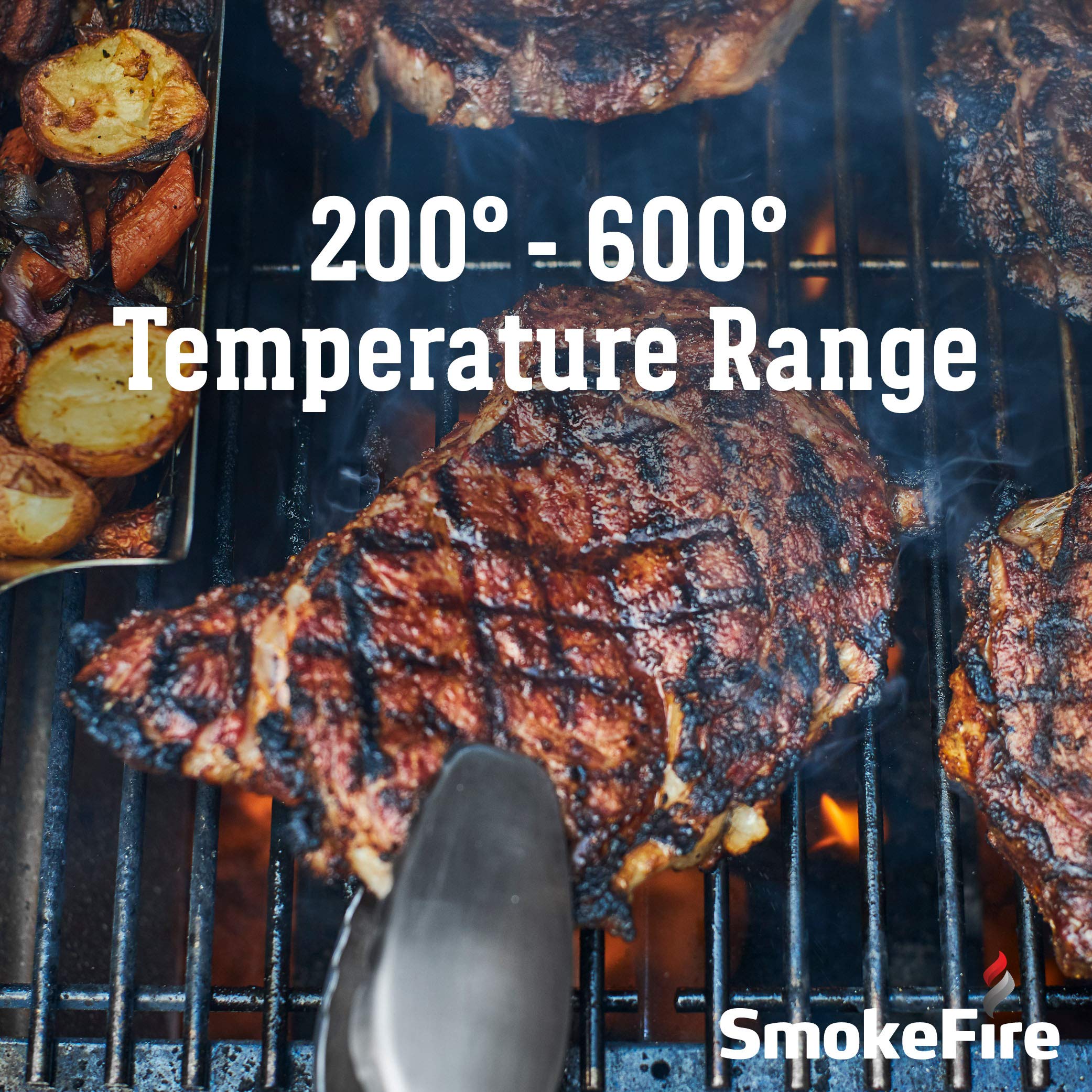 Weber SmokeFire EX4 Wood Fired Pellet Grill, Black, 2nd Generation