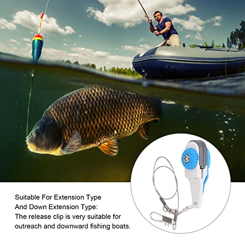 VGEBY Release Clips,Glider Board Unlock Clips Adjustable Heavy Tension Downrigger Line Unlock Clips for Kite Fishing dragging Slowly Other Fishing Tools and Accessories