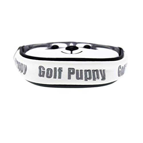 SEACLOUD Golf Driver Head Cover Lovely Husky Cartoon Animal PU Leather Mallet Headcover Dustproof Covers