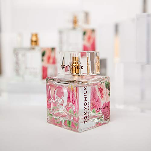 TOKYOMILK Dead Sexy Embossed Eau de Parfum, 3.4 fl. oz, 100 ml – Deep Vanilla, Exotic Wood, White Orchid & Ebony - Romantic & Ethereal, Women’s Perfume, Eau de Parfum Spray for Women