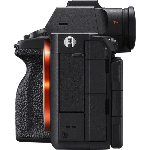Sony a7R V Mirrorless Camera (ILCE7RM5/B) + 64GB Memory Card + Corel Photo Software + Bag + 2 x NP-FZ100 Compatible Battery + External Charger + Card Reader + LED Light + HDMI Cable + More (Renewed)