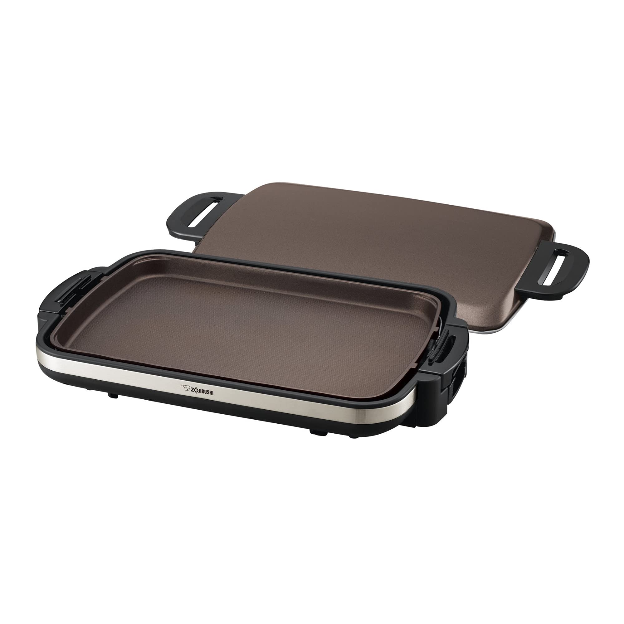 Zojirushi EA-DCC10 Gourmet Sizzler Electric Griddle Bundle with Free Cookbook, Oven Mitt and Flipper Tongs (4 items)