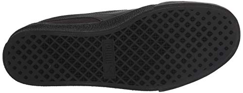 PUMA Men's C-Skate Vulc Sneaker, Black Black, 10