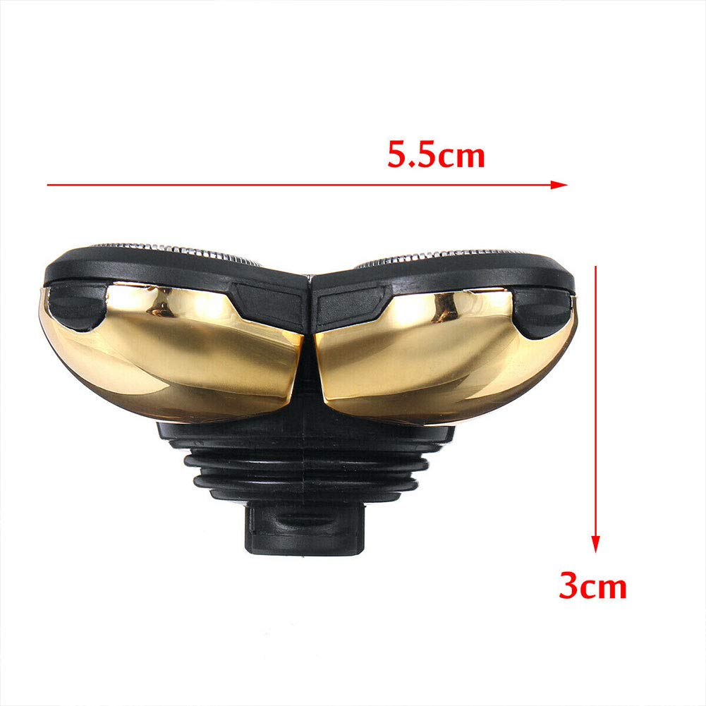 Shaver Blade Heads,5 Heads Beard Cutter Replacement Blade Easy Install Electric Razor Shaver Head for Head and Face
