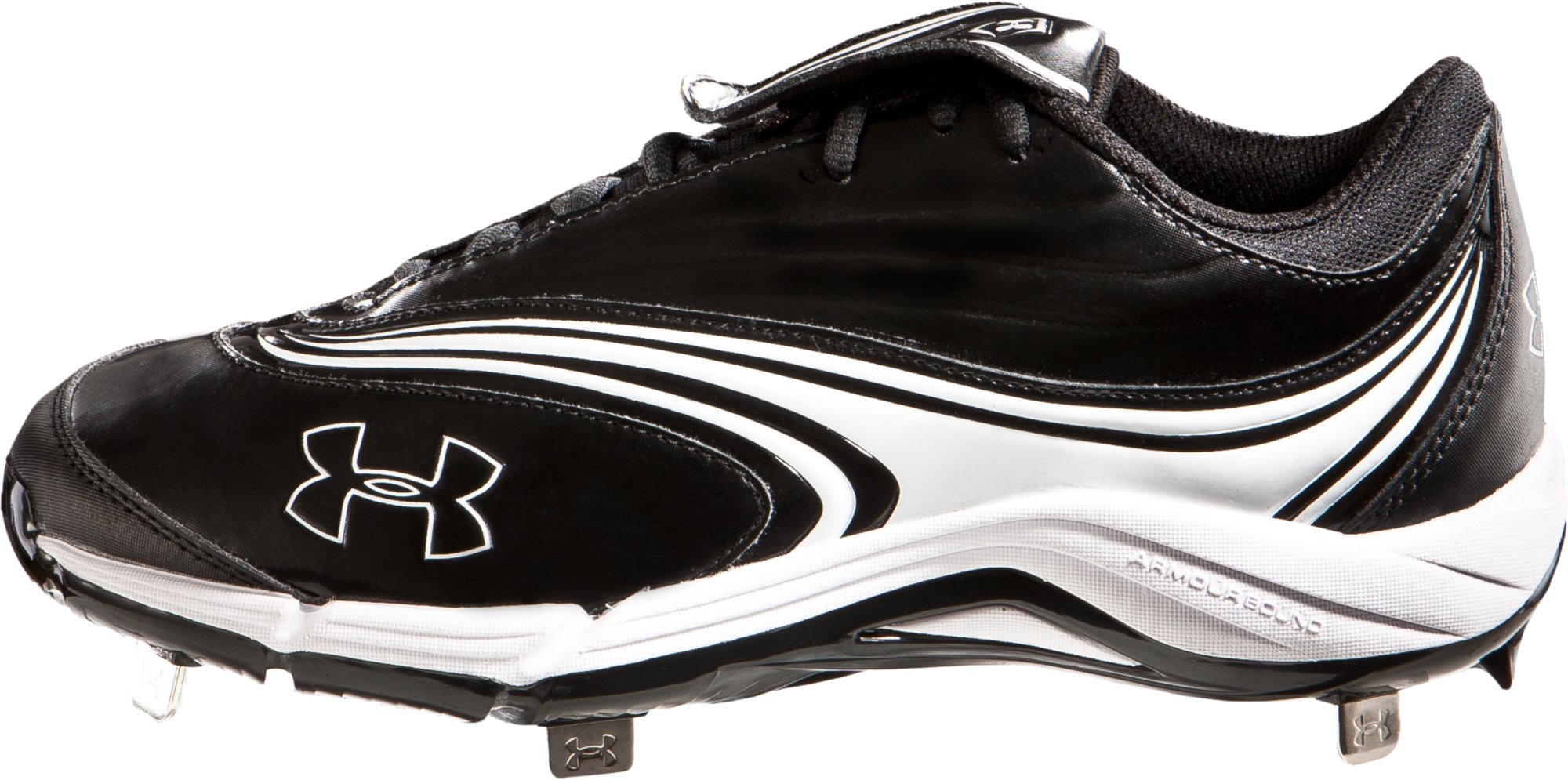 Under Armour Glyde IV WMS ST CC BLK/White Womens Softball Shoes US 11