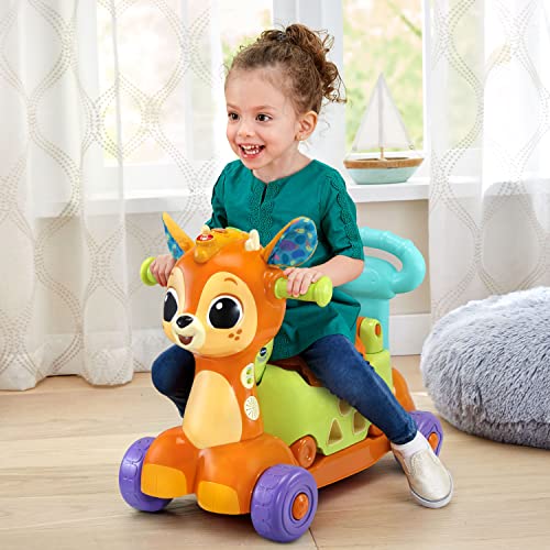 VTech 4-in-1 Grow-with-Me Fawn Scooter (Frustration Free Packaging)