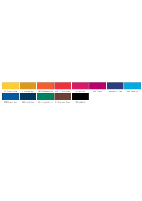 Procion MX Dye Color Set - Includes 13 2/3 Ounce Jars - 2-1lb Soda Ash Dye Fixer - Instruction Sheet - Color Chart