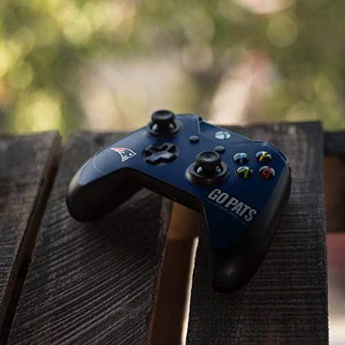 Skinit Decal Gaming Skin Compatible with Xbox One Elite Controller - Officially Licensed NFL New England Patriots Team Motto Design