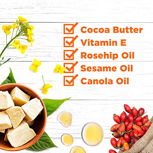 Palmer's Cocoa Butter Formula Skin Therapy Moisturizing Body Oil with Vitamin E, Rosehip Fragrance, 2 Ounces