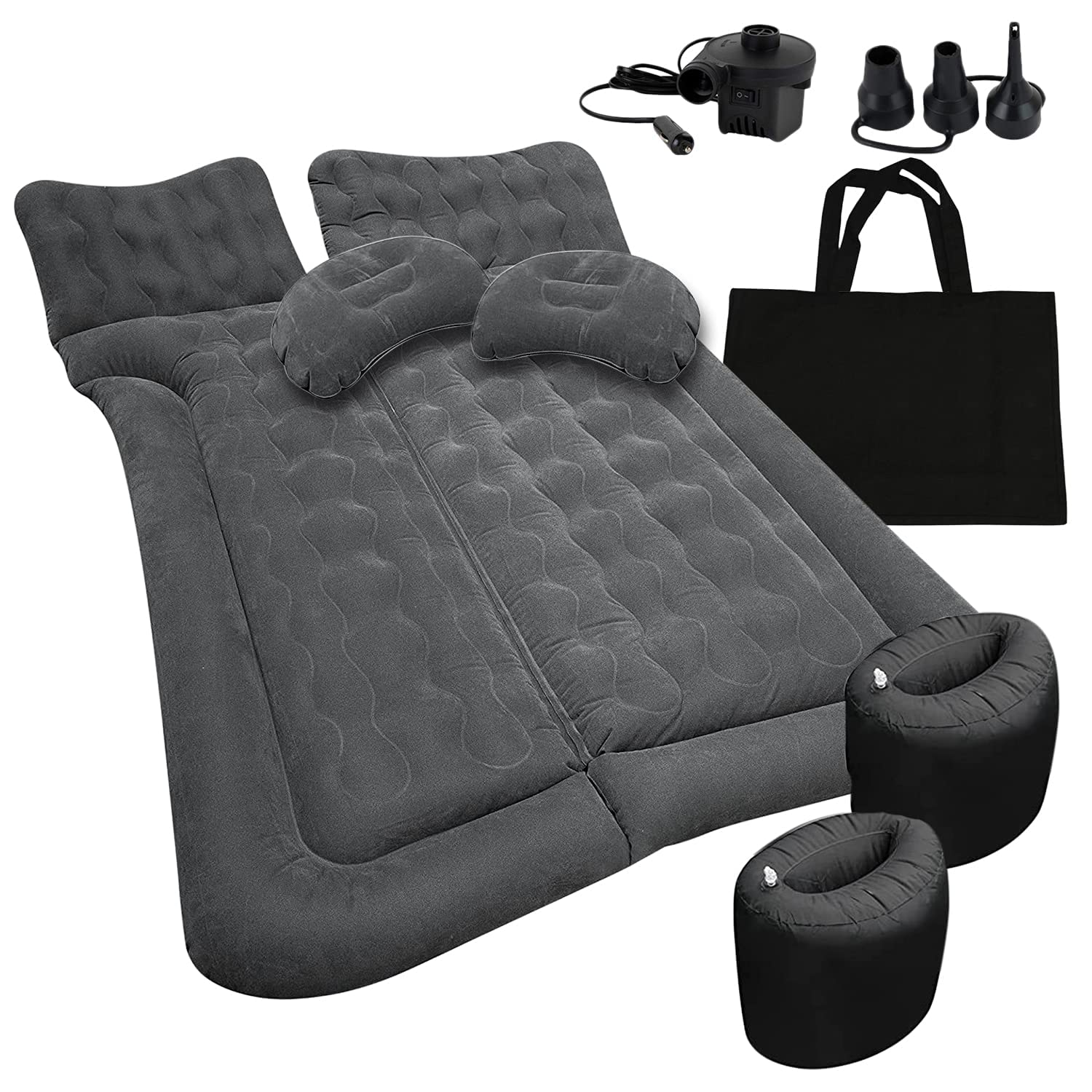 ZONETECH Camping Tent and Inflatable Air Mattress