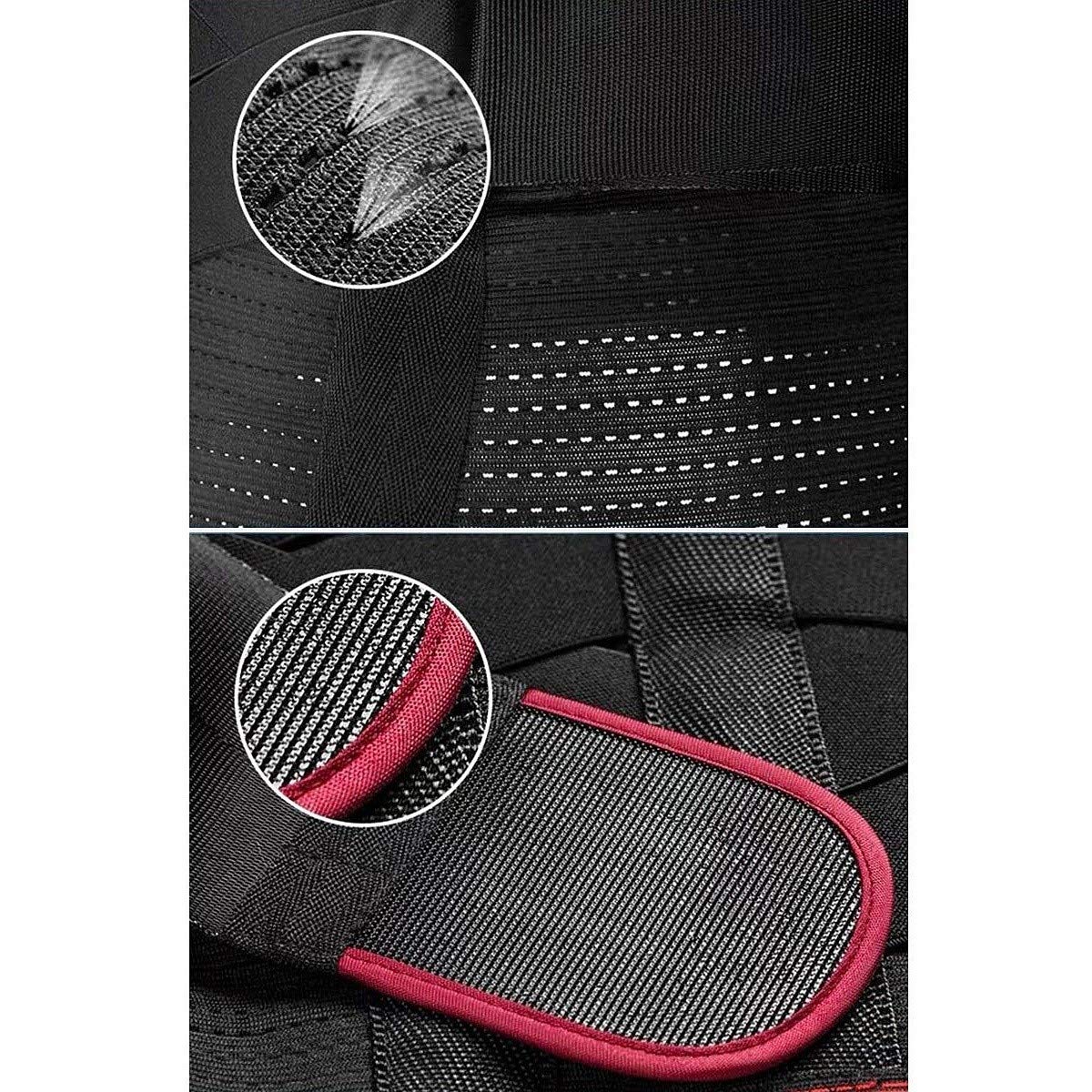 TANGIST Back Support Self-heating Lumbar Brace Belt Magnet Therapy For Men Women Lower Back Relief Pain & Prevent Injury (Size : S)