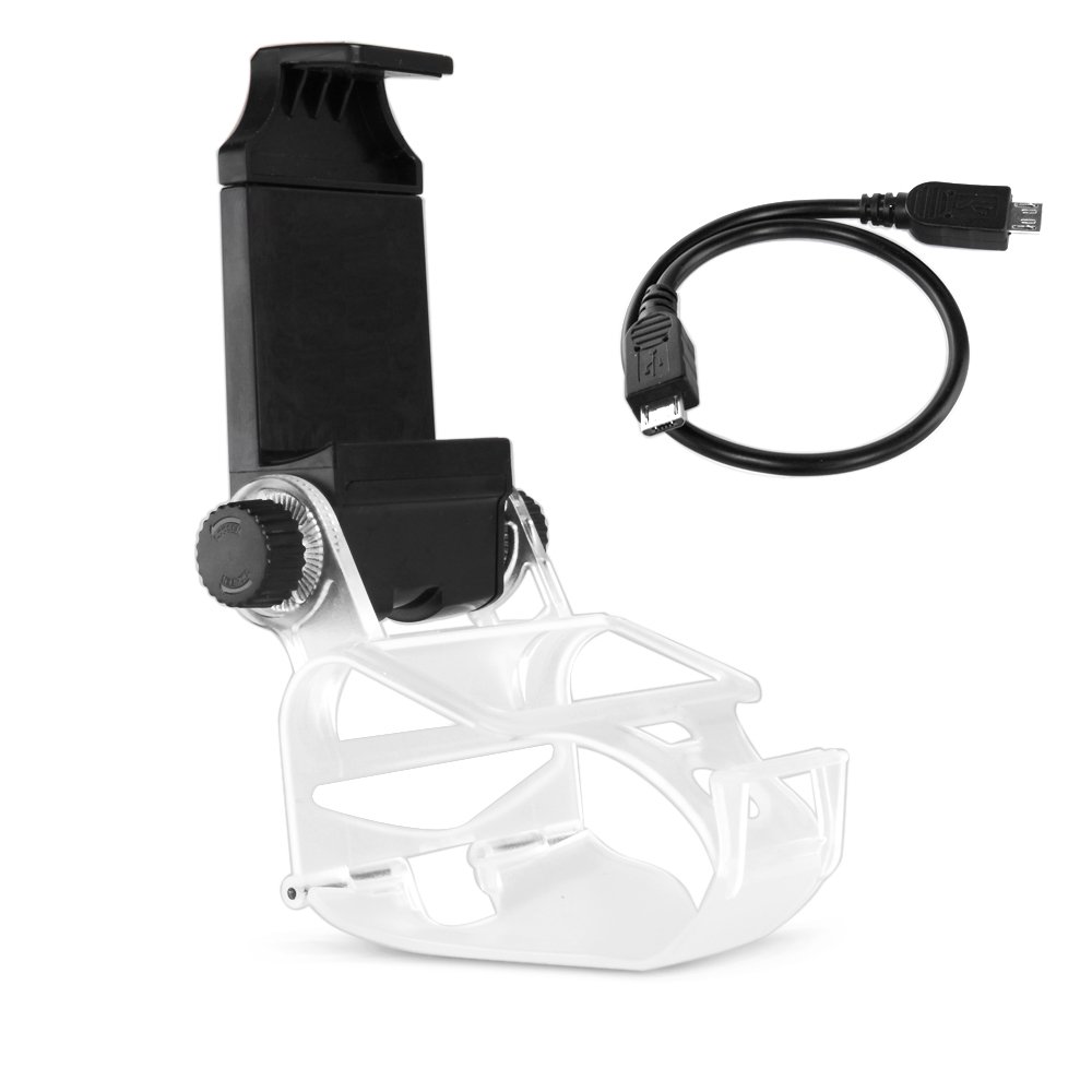 TNP Controller Phone Clip Holder Clamp Mount Bracket for Sony PlayStation 4 Dual Shock Wireless Controller [PlayStation 4] for iPhone 11 Pro, 11 Pro Max, 11, Xs, Xs Max, X, 8 Plus, 8, 7
