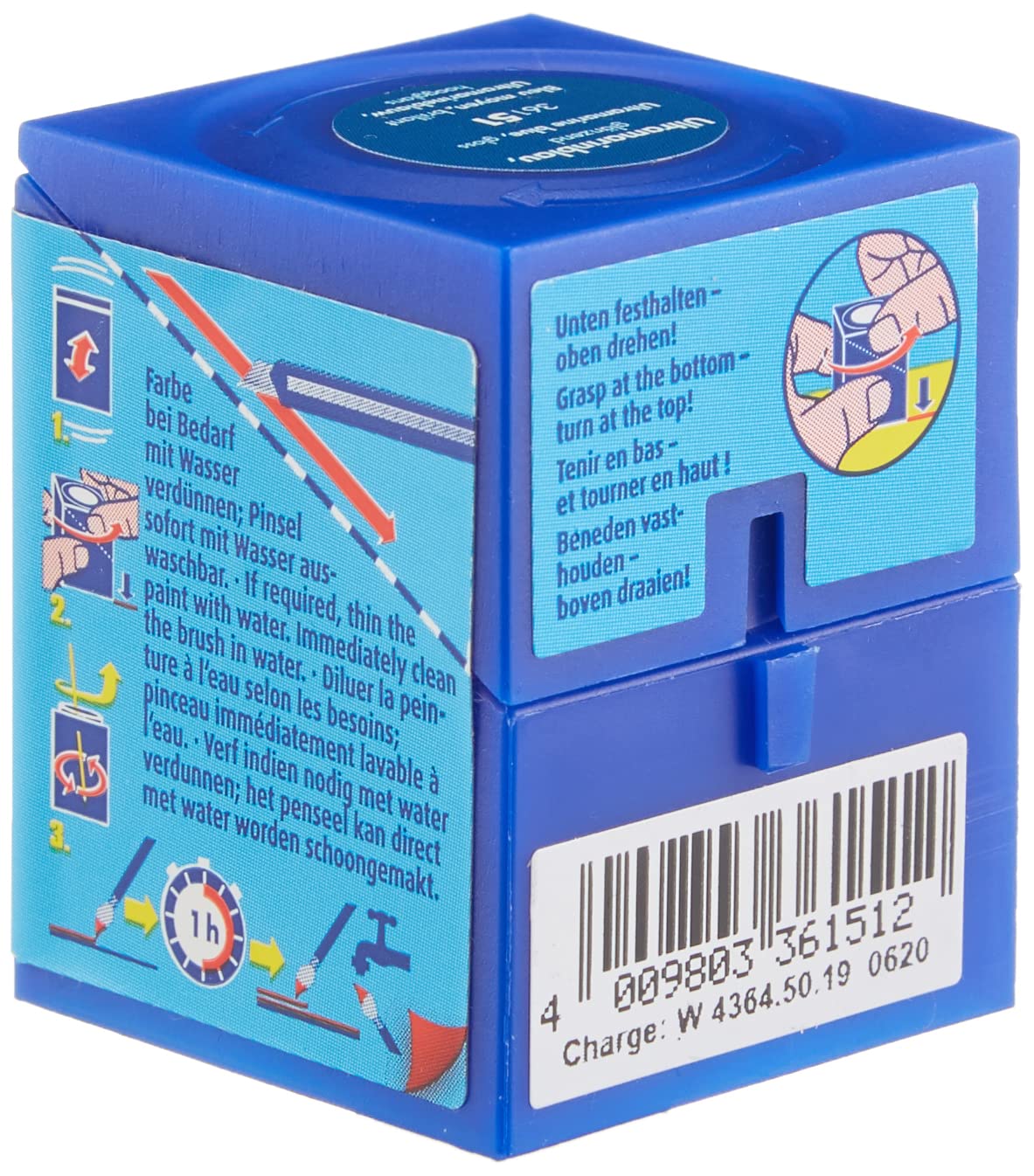 Revell 18ml Aqua Color Acrylic Paint (Ultramarine Blueglossy Finish)