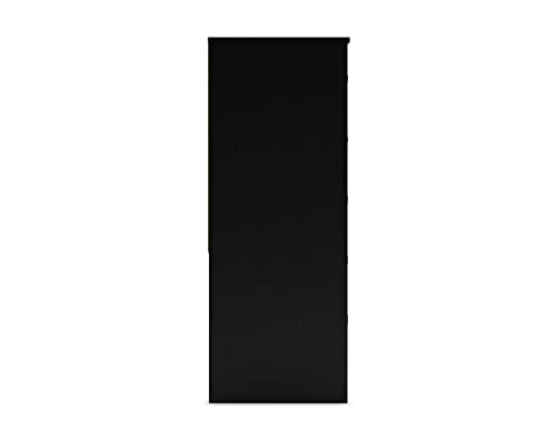 Signature Design by Ashley Finch Contemporary 5 Drawer Chest of Drawers, Black