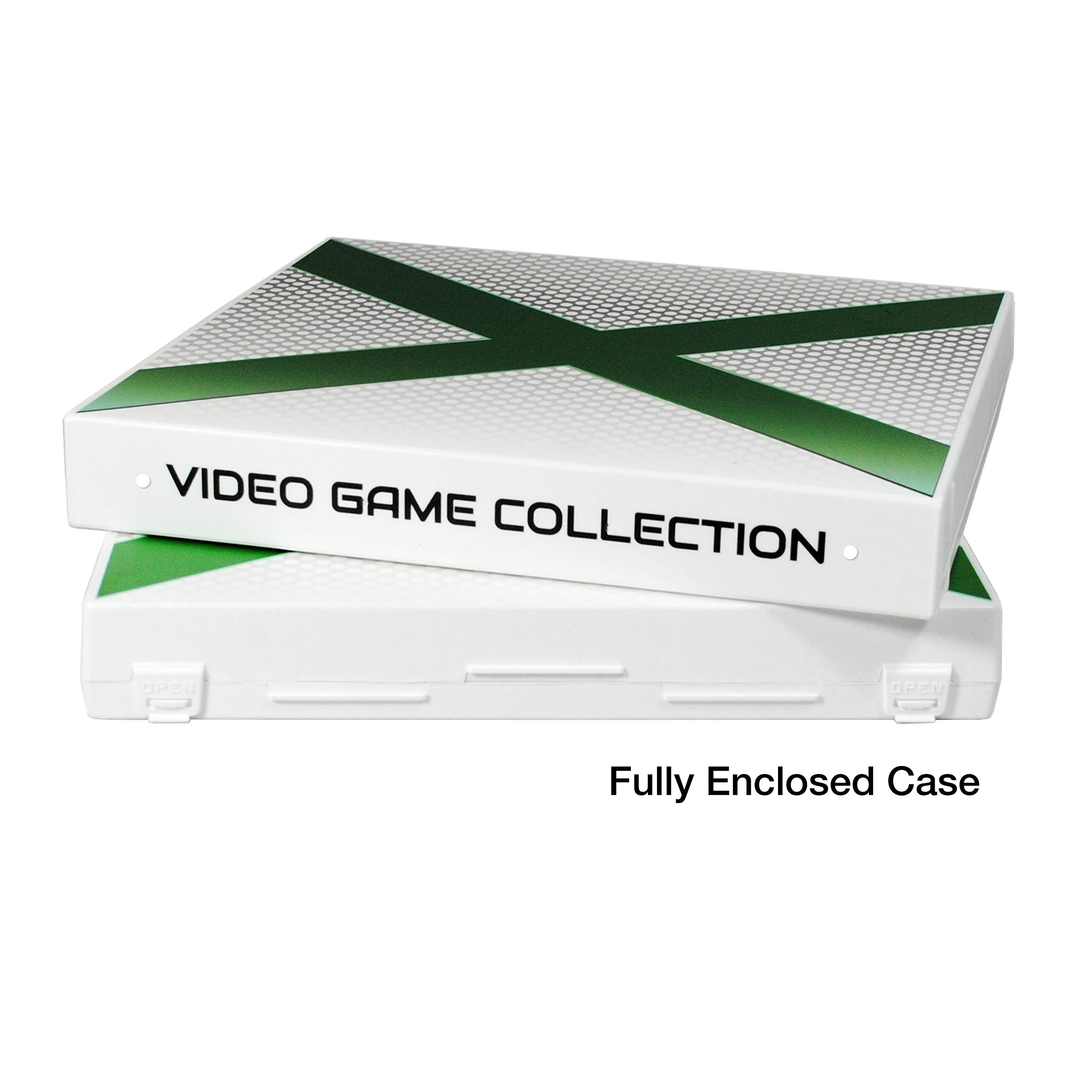 UniKeep High Capacity Xbox Themed Disc Storage Case - Holds 80 Xbox Video Games