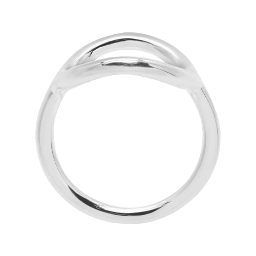 Silpada High-Polished .925 Sterling Silver Ring for Women, Jewelry Gift Idea, Karma', Size 9