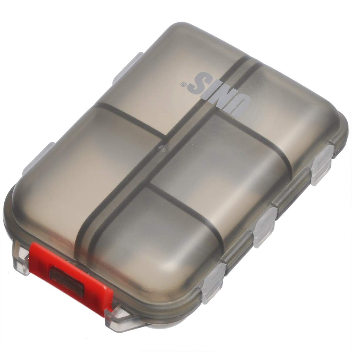 UNIS Foldable Pill Organizer Portable Case Box Medication Supplements EDC Pill Medicine Container 10 Compartments