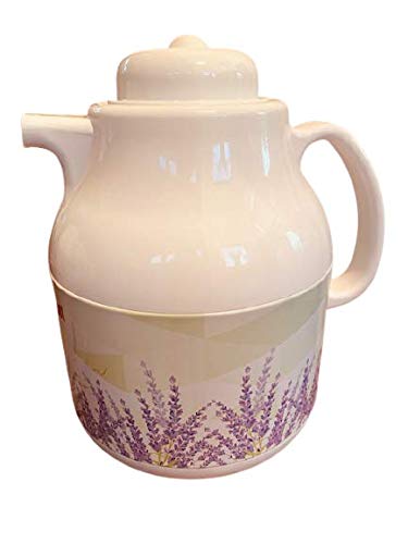 Uni Thermal Teapot (34oz.) I ALSO HAVE SPECIAL FOR WHOLESALE Removable infuser, Adjustable open/close spout [ DAISY]