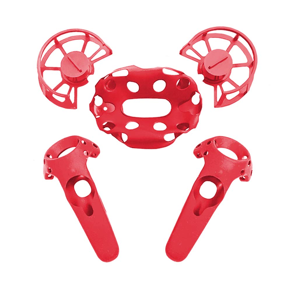 Vive Pro Vr Virtual Reality Headset Silicone Rubber Helmet Controller Handle Case Shell Silicone Case Cover