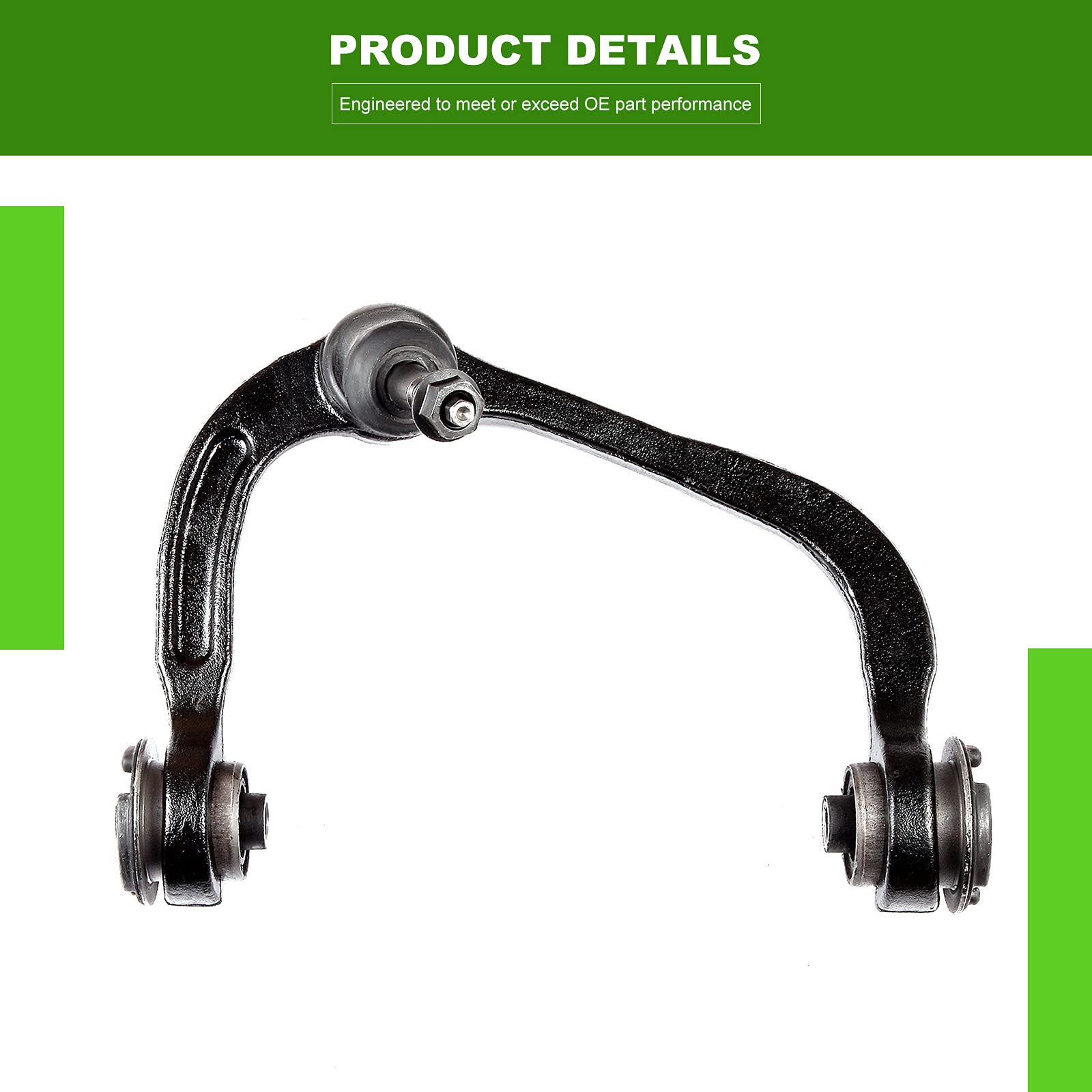 SCITOO 10pcs 4WD Front Suspension Kit Upper Control Arm Inner Outer Tie Rod End Sway Bar Link Lower Ball Joint Fit 2005 2006 2007 2008 For Ford for F-150