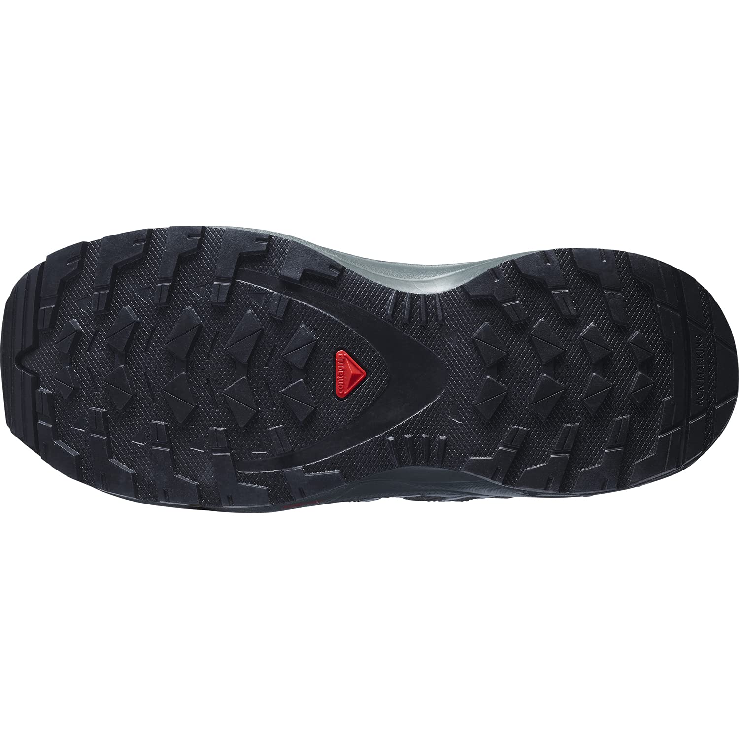 Salomon Kid's XA PRO V8 Trail Running Shoes, Black/Urban Chic/Sulphur, 7.5 Big Kid