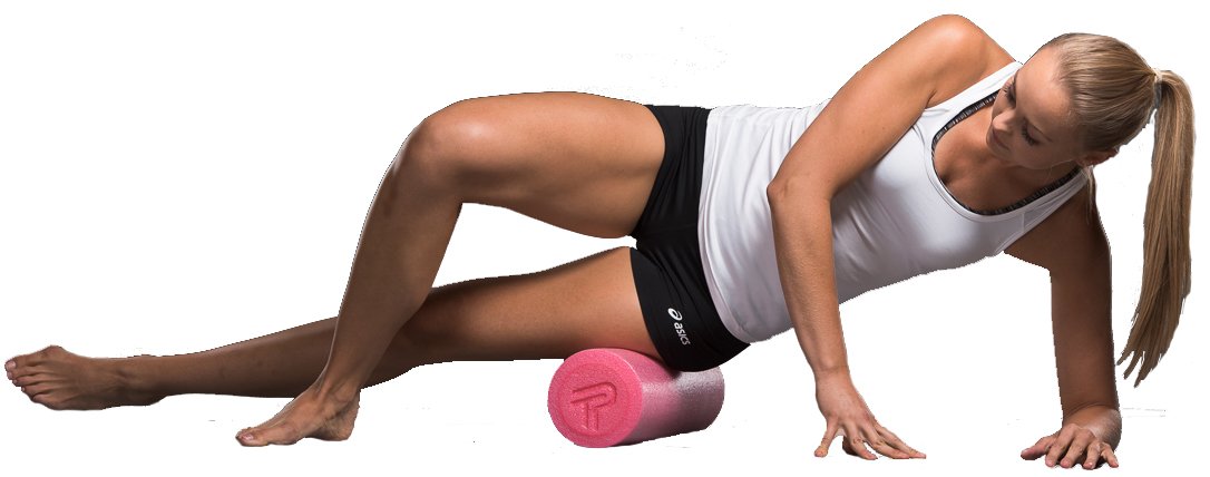 Pro-Tec Athletics Foam Roller (Pink, 6-Inch x 18-Inch)