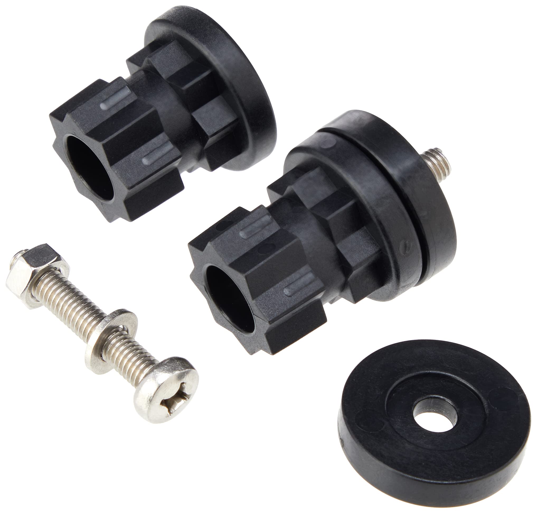 Railblaza Male-to-Male Adaptor, Pack of 2, Black