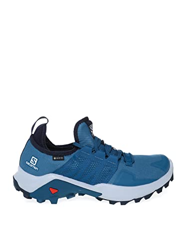 Salomon MADCROSS Gore-TEX Trail Running Shoes for Men, Mallard Blue/Legion Blue/Night Sky, 11.5