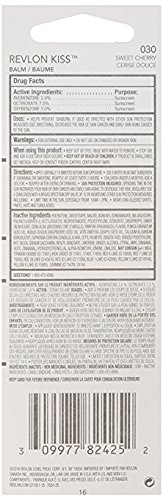 Revlon Kiss Lip Balm, Sweet Cherry 030 .09 oz (Pack of 2)